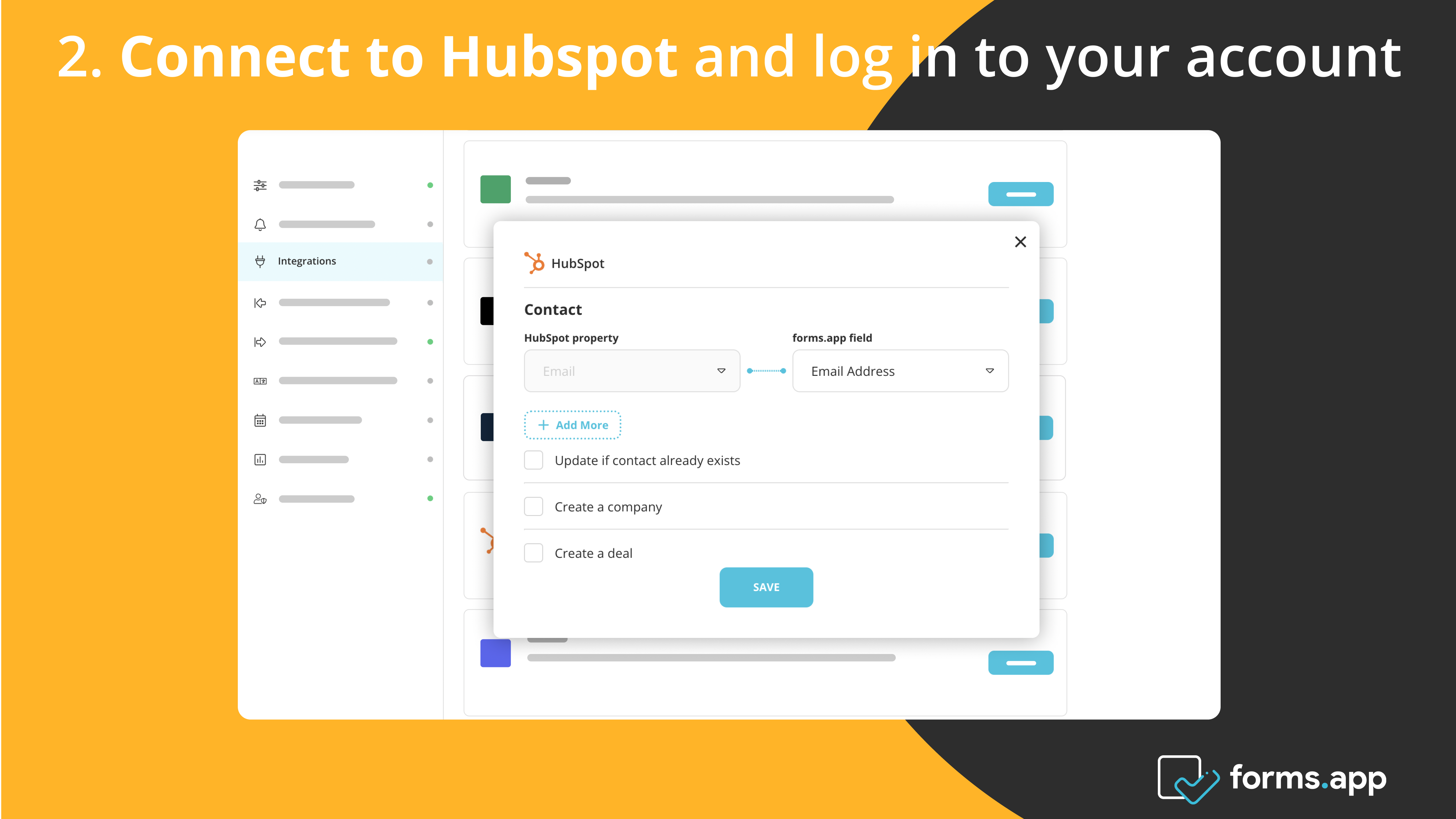forms.app HubSpot Integration | Connect Them Today